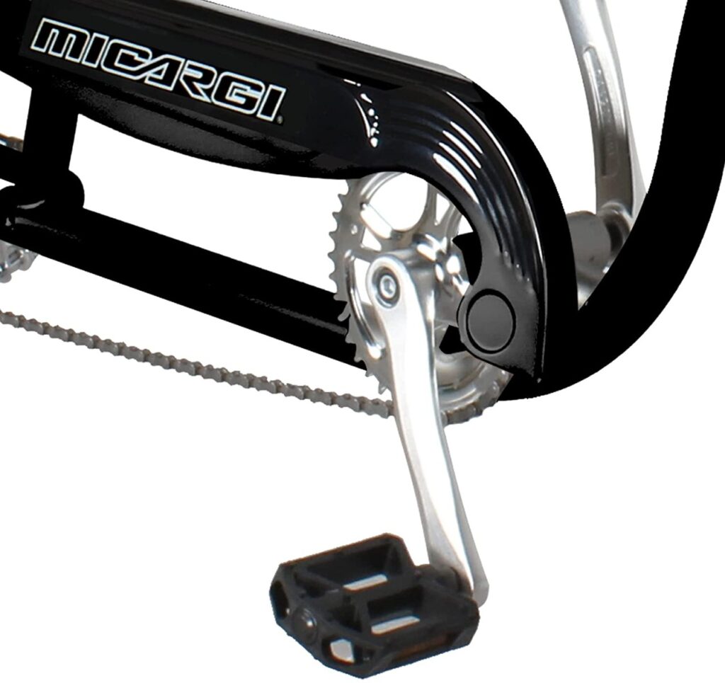 Micargi Vancouver GT Chopper Stretch Beach Cruiser Bike 7 Speed